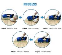 China Battery Strapping Tools, Friction Welding Packaging Machine For Heavy Duty PP PET strapping packaging for sale