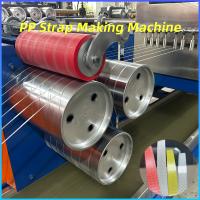 China Single Screw 250-300kg/h Pp Auto Strapping Plastic Making Machine Pet Packing Strap Production Line for sale