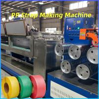 China Pet Pp Strap Band Tape Making Machine Packing Tape Band Production Line for sale