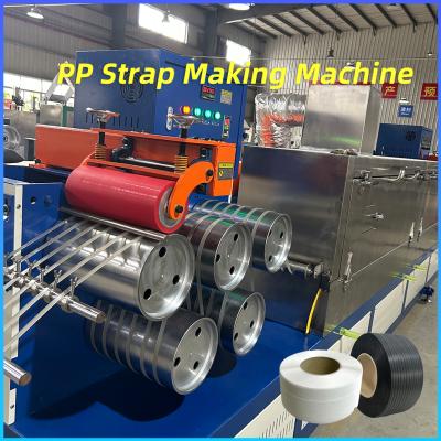 China Automatic Plastic Extruders Strapping Band Belt Making Machine Pp Pet Cargo Packing Strap Production Line for sale