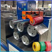 China pp strapping extruder line Packing Belt Making Machine Straps Tape Extrusion for sale