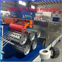 China Single Screw 250-300kg/h Pp Auto Strapping Plastic Making Machine Pet Packing Strap Production Line for sale