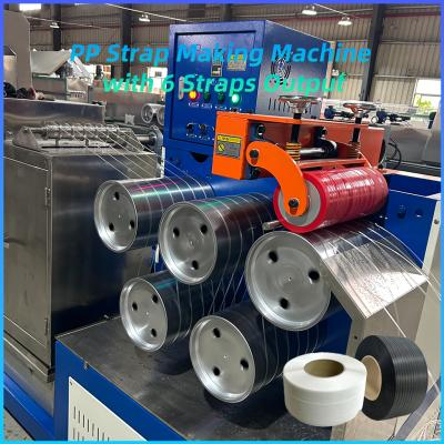 China pp strapping extruder line Packing Belt Making Machine Straps Tape Extrusion for sale