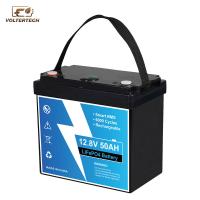 China 640Wh 12.8V 50Ah LiFePO4 Battery With IP55 Iron Case UPS Backup Battery for sale