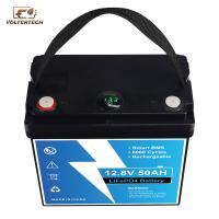 China 640Wh 12.8V 50Ah LiFePO4 Battery With IP55 Iron Case UPS Backup Battery for sale