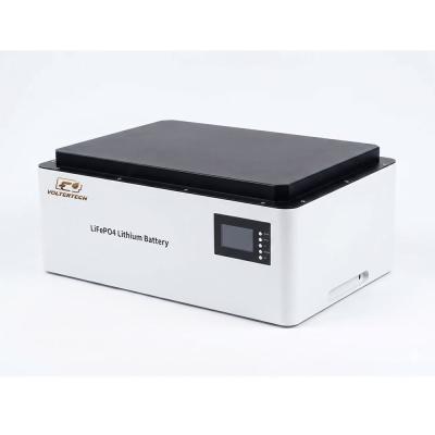 China 5.12kWh Stackable LiFePO4 Battery Residential Solar Battery Storage for sale