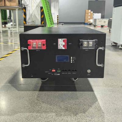 China 10.24kWh 51.2V 200Ah LiFePO4 Battery Module Rack Mounted for sale