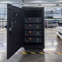 China 20.48kWh Modular Battery Backup 224V HV Battery System With Four Rack Modules for sale