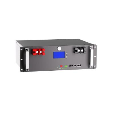 China 2.56kWh 25.6V 100Ah Rackmount LiFePO4 Battery With CAN RS485 Communication for sale