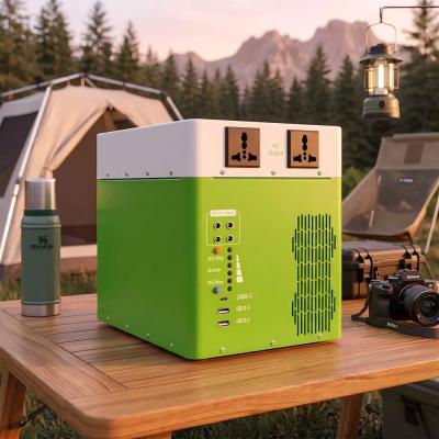 China 1kWh Off Grid Energy Storage System With 300W PV 500W AC Charging for sale