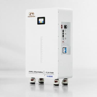 China 16.07kWh 51.2V Modular LiFePO4 Residential Storage Battery for Home Energy Storage for sale
