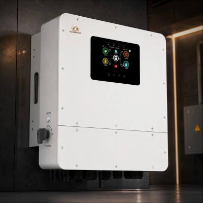 China 8kW 48V Hybrid Solar Inverter with Dual MPPT for Residential Battery Backup Systems for sale