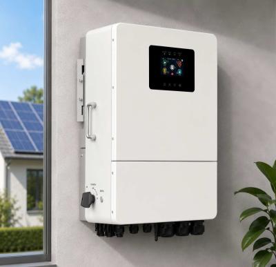 China 12kW 48V Dual-MPPT Hybrid Inverter for Residential Solar Battery Backup for sale