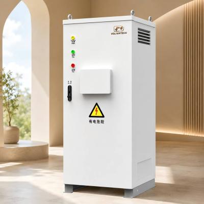 China 57.6kWh 25kVA Hybrid Solar Energy System with LiFePO4 Battery for Commercial Solar Projects for sale