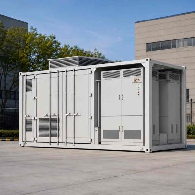 China 1.25MW 10kV Medium-Voltage Transformer-Isolated Hybrid Solar Energy System Power Conversion Container for sale