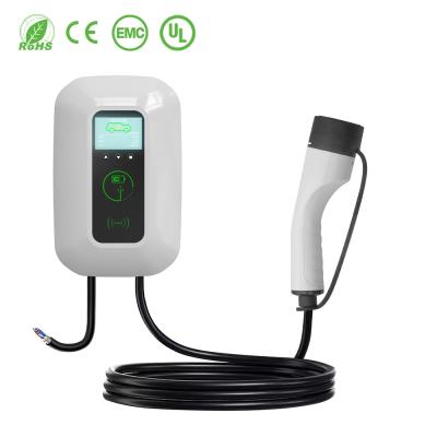 China E-mingze High Performance 7kw Mode 3 wallbox mono fase ricarica auto elettrica for sale