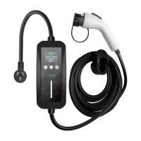 China 240V 3.5kW Portable EV Fast Charger Type 1 16A Adjustable Current Customizable Cable for sale