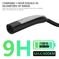 China 7kW Tesla Charger NACS Portable EV Charger Level 2 With Adjustable Current For Tesla Car for sale