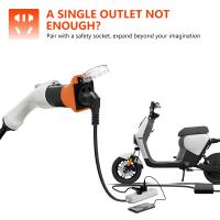 China 7KW Portable GB/T V2L Adapter EV Discharger AC Power Supply For BYD EV Camping for sale