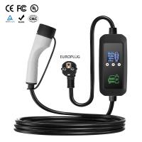 China Portable EV Charger 16A 3.5KW Fast EV Charger Type 2 Eu Pulg For Electric Car Charger for sale