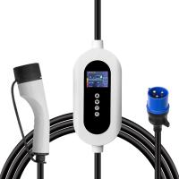 China 32A 7kw Type 2 Smart Display EV Portable Power Bank With APP Control for sale