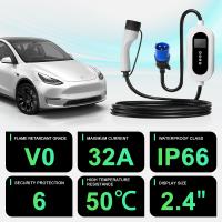China 11kW Portable EV Fast Charger 3 Phase Type 2 16A for Europe EVs for sale