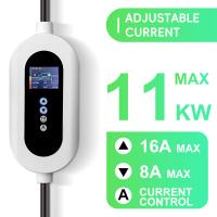 China E-mingze Mode 2 11kw/16A 3 Phase AC Charging Ev Car Charger With APP WIFI for sale