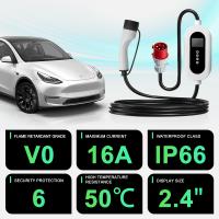 China 3 Phase 11kW Type 2 Portable EV Charger 16A IP65 Waterproof Fast Charger for sale
