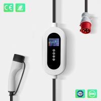 China E-mingze Mode 2 Type 2 Fast Charging 11kw/16A 5m Cable Ev Portable Charger for sale