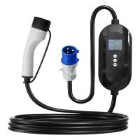 China E-mingze 5m Cable Type 2 7kw/32A Fast Charging Electric Car Charger for sale