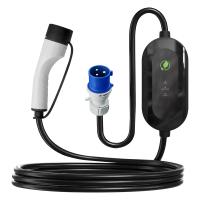 China Smart Portable EV Charger Type 2 7kW 32A Waterproof 8-32A Adjustable APP for sale