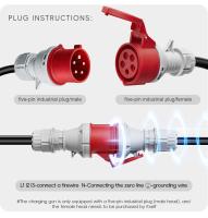 China Type 2 Portable EV Charger With Adjustable Current For Tesla BYD Home EV Charging for sale