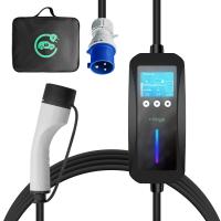 China AC Charging Type 2 Mode 27kw 1 Phase EV Station Charger OEM With App for sale