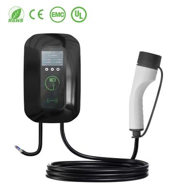 China 22kW 3 Phase Type 2 Wall Box EV Charger 32A Adjustable IP65 With NFC for sale