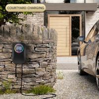 China OEM ODM Type 2 AC Charging Smart Display Wall Mounted EV Charger for sale