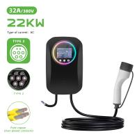 China Type 2 Wall Box EV Charger ODM OEM 3 Phase AC Charging 22KW 32A Multifunctional Charger for sale