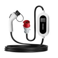 China E-mingze Mode 2 Smart Display GBT 11kw/16A 3 phase ev portable charger for sale