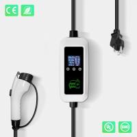 China E-mingze Mode 2 Smart Display 3.5kw /16A Type 1 5m Cable Portable Charger For Ev Cars for sale