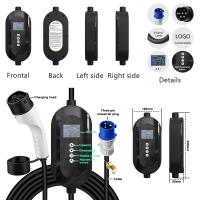 China Portable Type 2 EV Charger 7kW Mode 2 EV Charging Cable OEM ODM Customization for sale