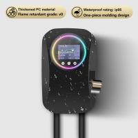 China EV Wallbox Charger 32A/7KW AC Type2 Waterproof rating IP65 Wall-mounted Charging Station for sale