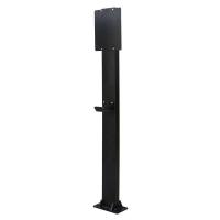 China Duty Steel EV Charger Floor Mounted Stand For Wallbox Charging Stations Outdoor for sale