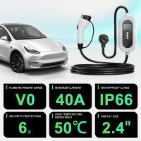 China 9kW Type 1 EV Car Charger Portable 40A 3 Phase Fast Charging Three phase for sale
