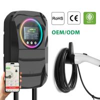 China 7kw 32A Type 1 Mode 3 Wall Box EV Charger High Performance Byd Electric Car Charger for sale