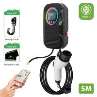 China 7kw 32A Type 1 Mode 3 Wall Box EV Charger High Performance Byd Electric Car Charger for sale