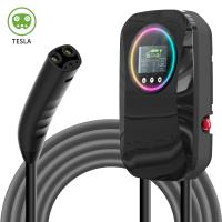 China Tesla 7KW 32A Mode 3 1 Phase Wall Box EV Charger Mono Fase Ricarica Auto Elettrica for sale