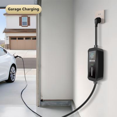 China GB/T Portable Electric Car Charger 16A 3.5kW Adjustable Current Charging Cable For BYD Home for sale
