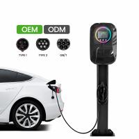 China 1 Phase Type 2 AC Charging Wall Box EV Charger Mono Fase Ricarica Auto Elettrica for sale