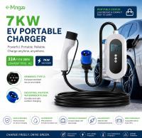 China 1 Phase ODM OEM 7kw 32A Type 2 AC Charging Electric Vehicle Charger Portable With APP for sale