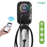China 40A 9kW Portable EV Charger Level 2 Adjustable 8-40A WiFi APP for sale