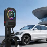 China 32A 40A 48A Level 2 Type1 J1772 Wall Mounted EV Charger For Tesla BYD Home Charging Use for sale